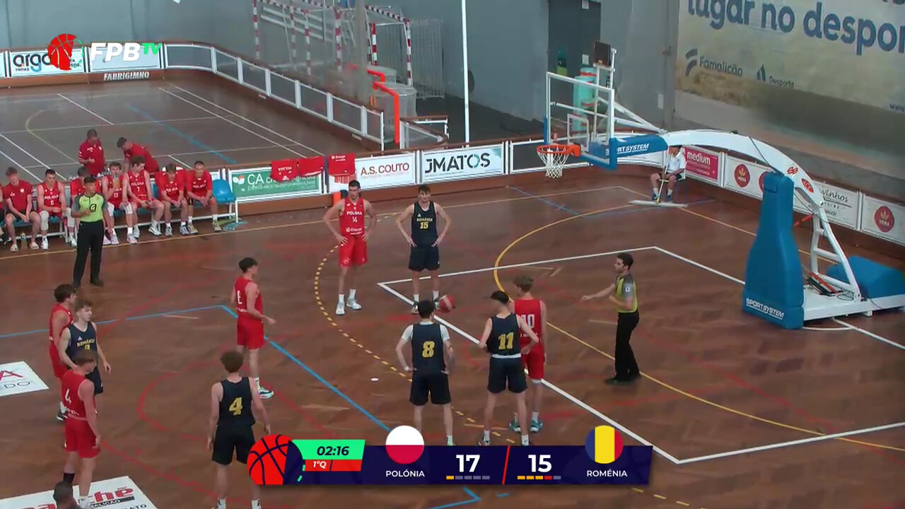 Polónia U18 - Roménia U18 | FPB TV